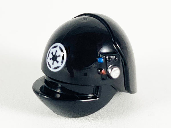 Part 15310pb02 - Minifigure, Headgear Helmet SW Imperial Gunner with W ...