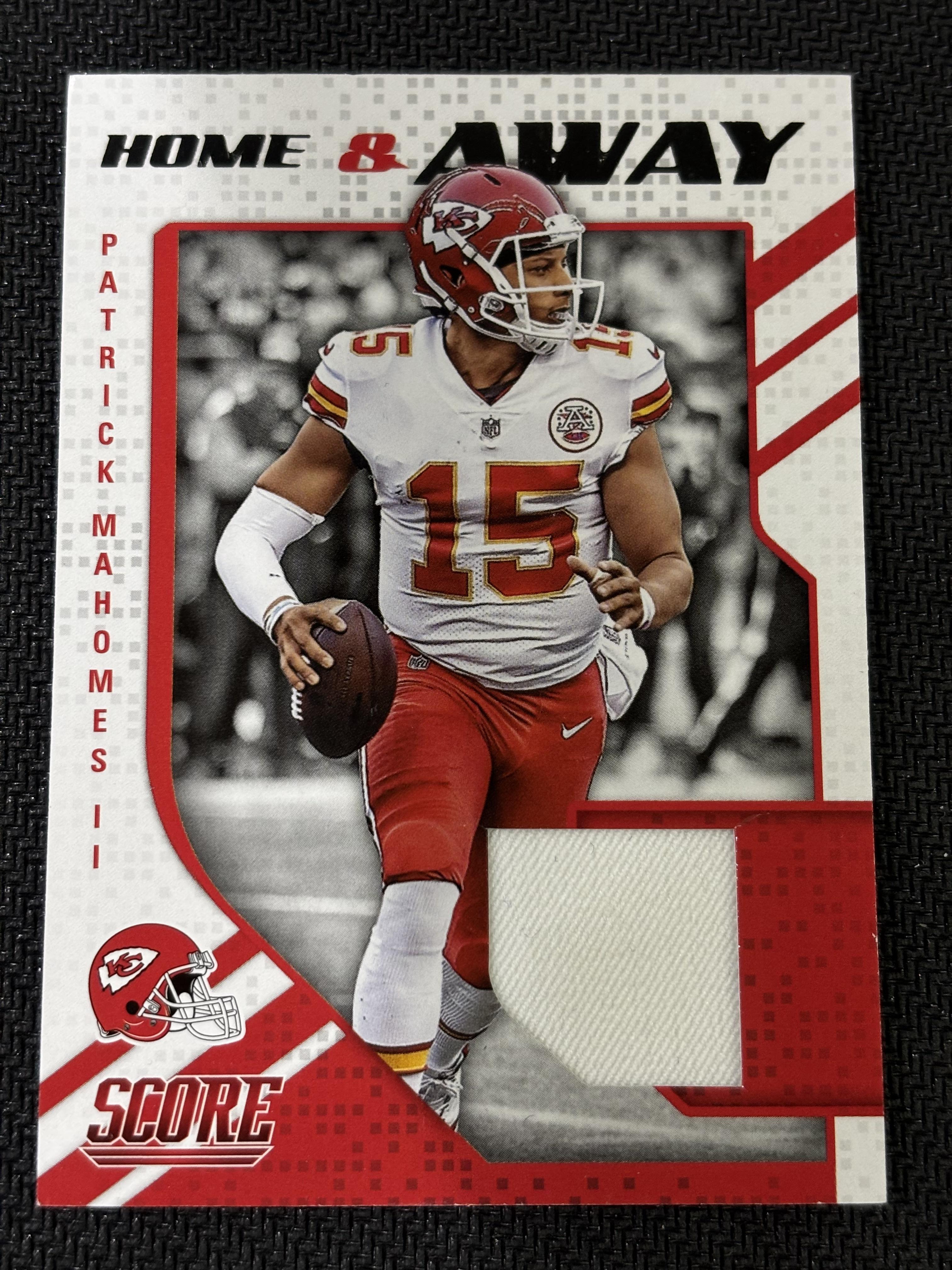 #12 Patrick Mahomes II 2018 Score MEM Kansas City Chiefs Home and Away ...