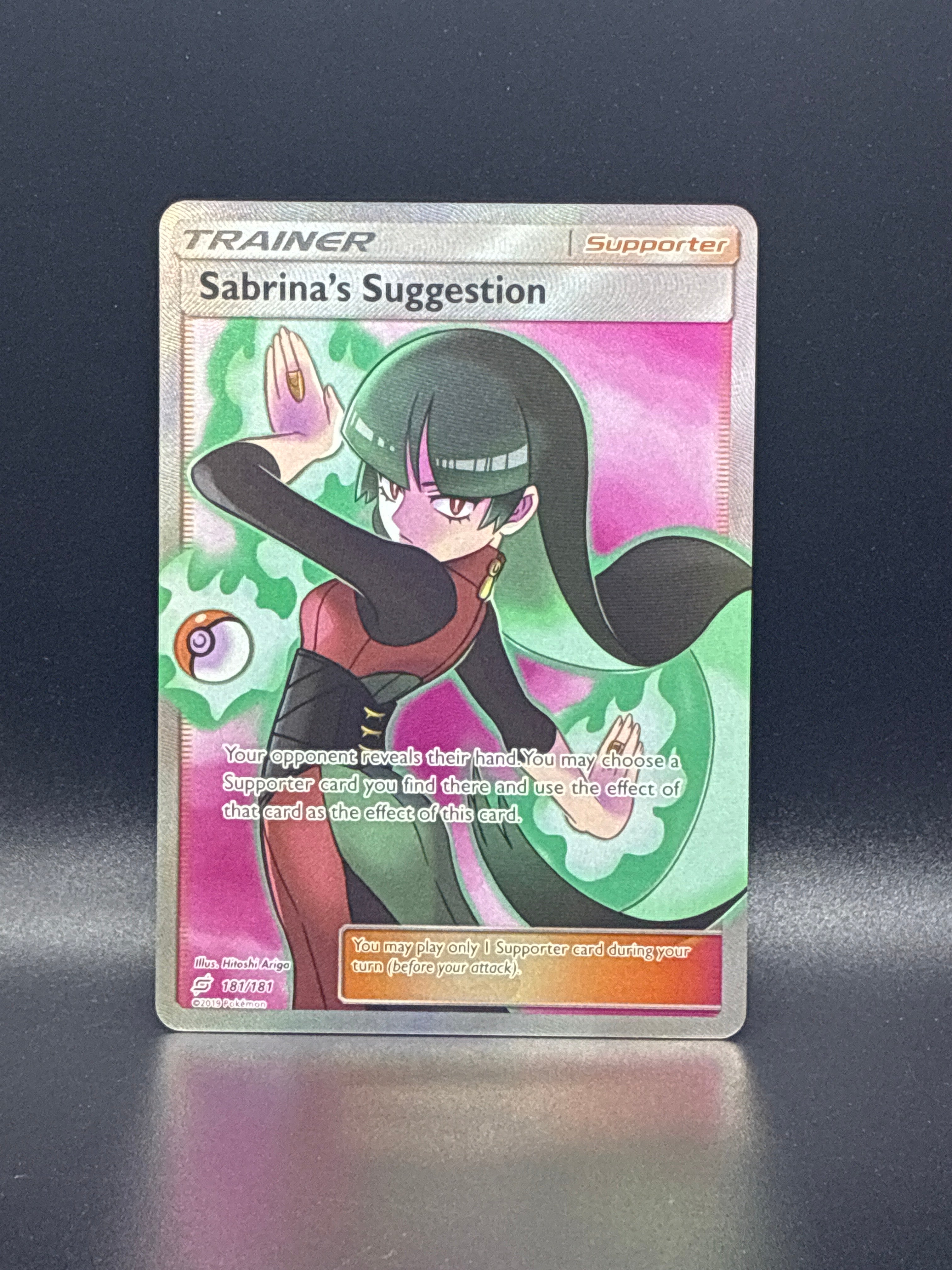 Sabrina’s Suggestion (Full Art) #181/181 - Team Up – Clubhouse Cards