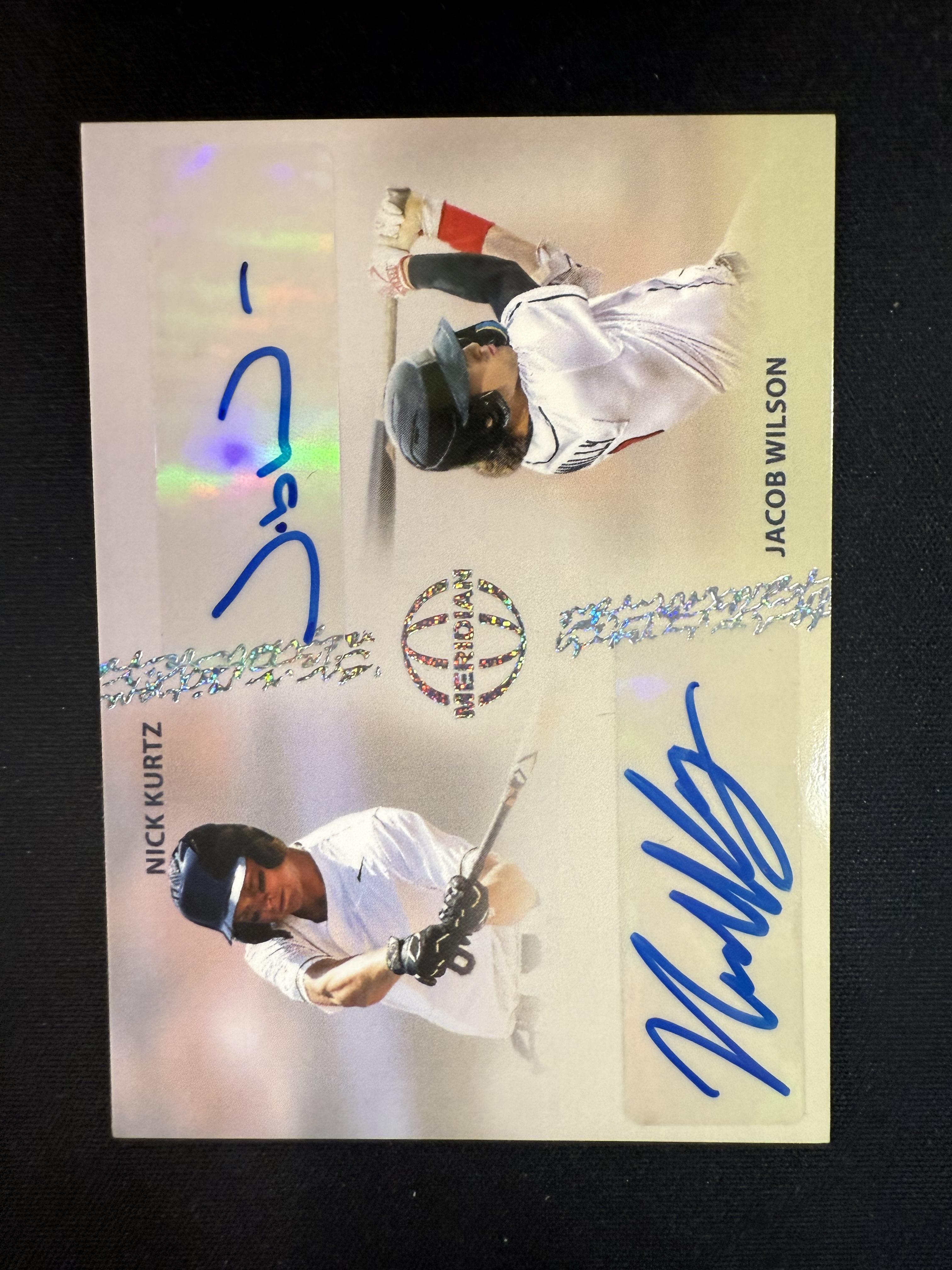 #MM-NKJW NICK KURTZ JACOB WILSON 2025 MERIDIAN PULSE DUAL AUTO /5 ...