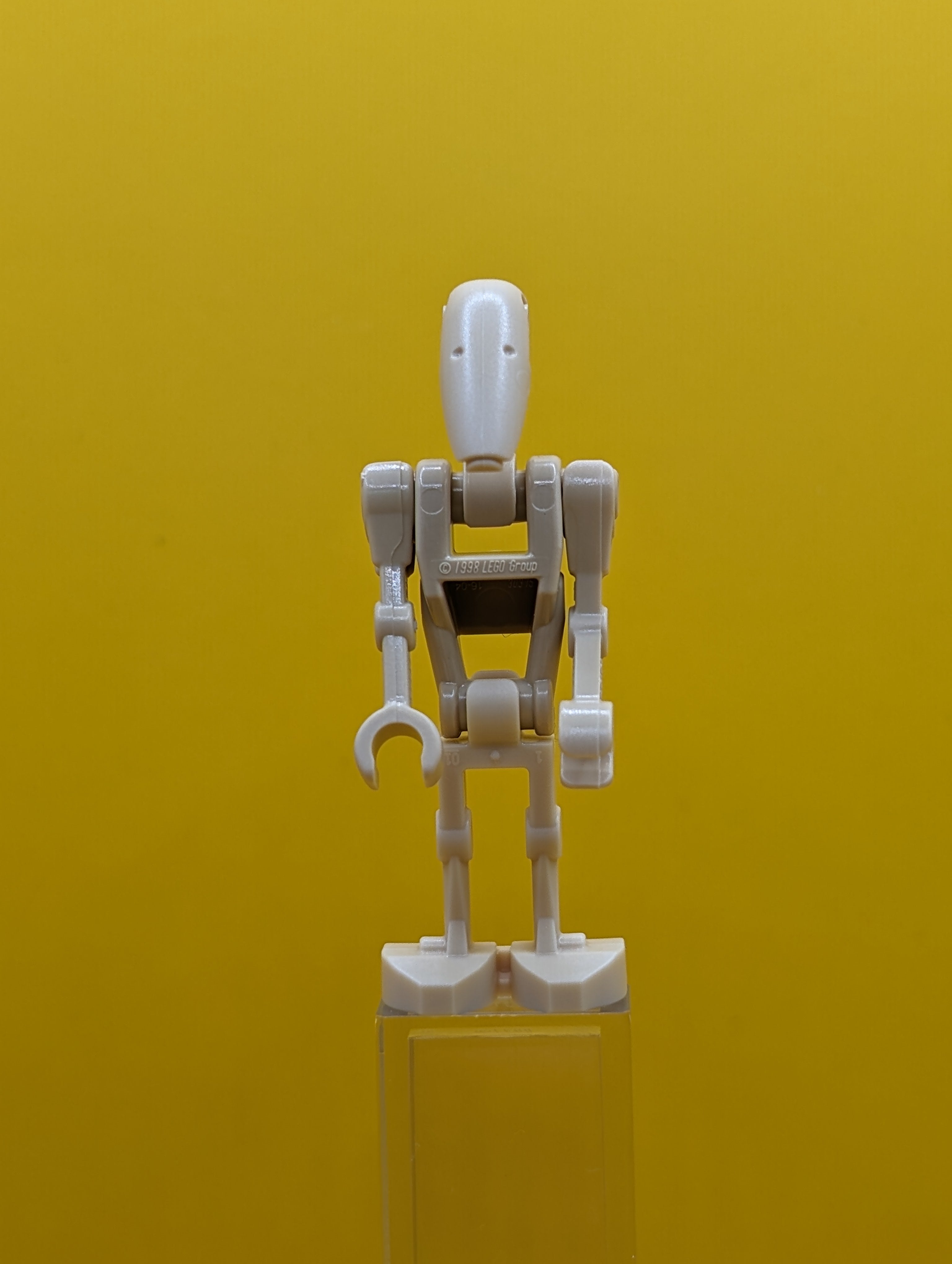 B1 Battle Droid sw0001c Tan Bent Arm and Straight Arm Star Wars Minifi ...