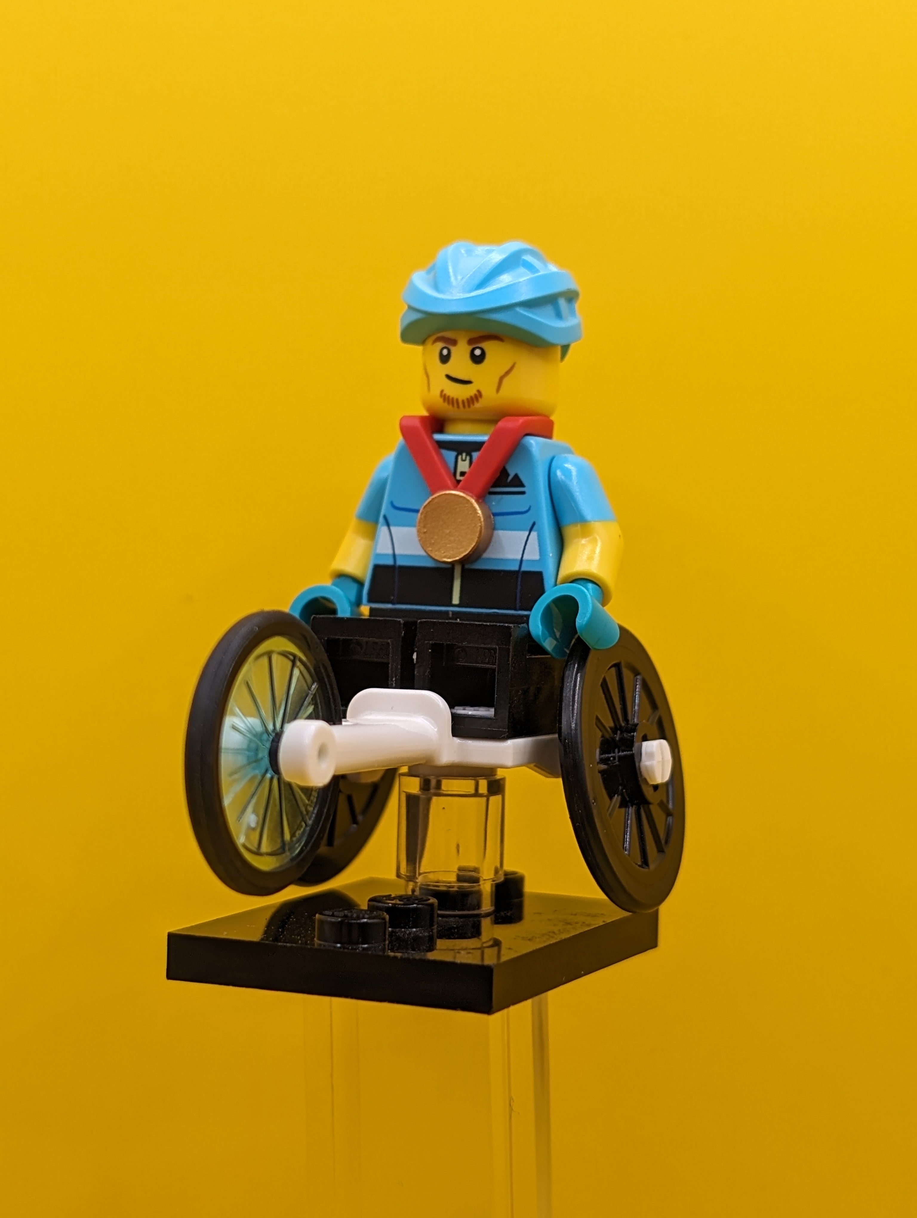 Wheelchair Racer col22-12 CMF Series 22 Minifigure Lego – Clubhouse Cards