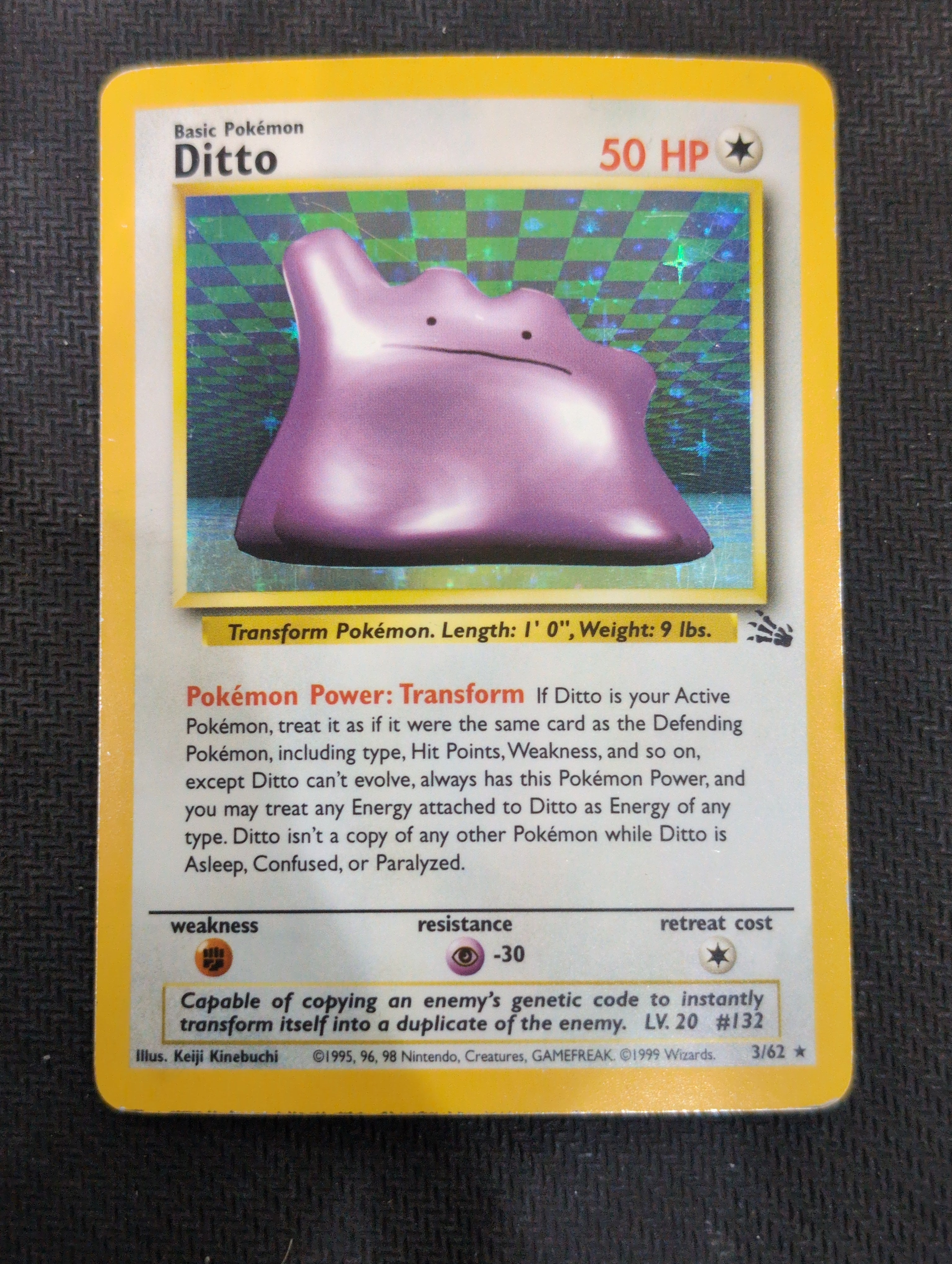 #3/62 Ditto Fossil – Clubhouse Cards