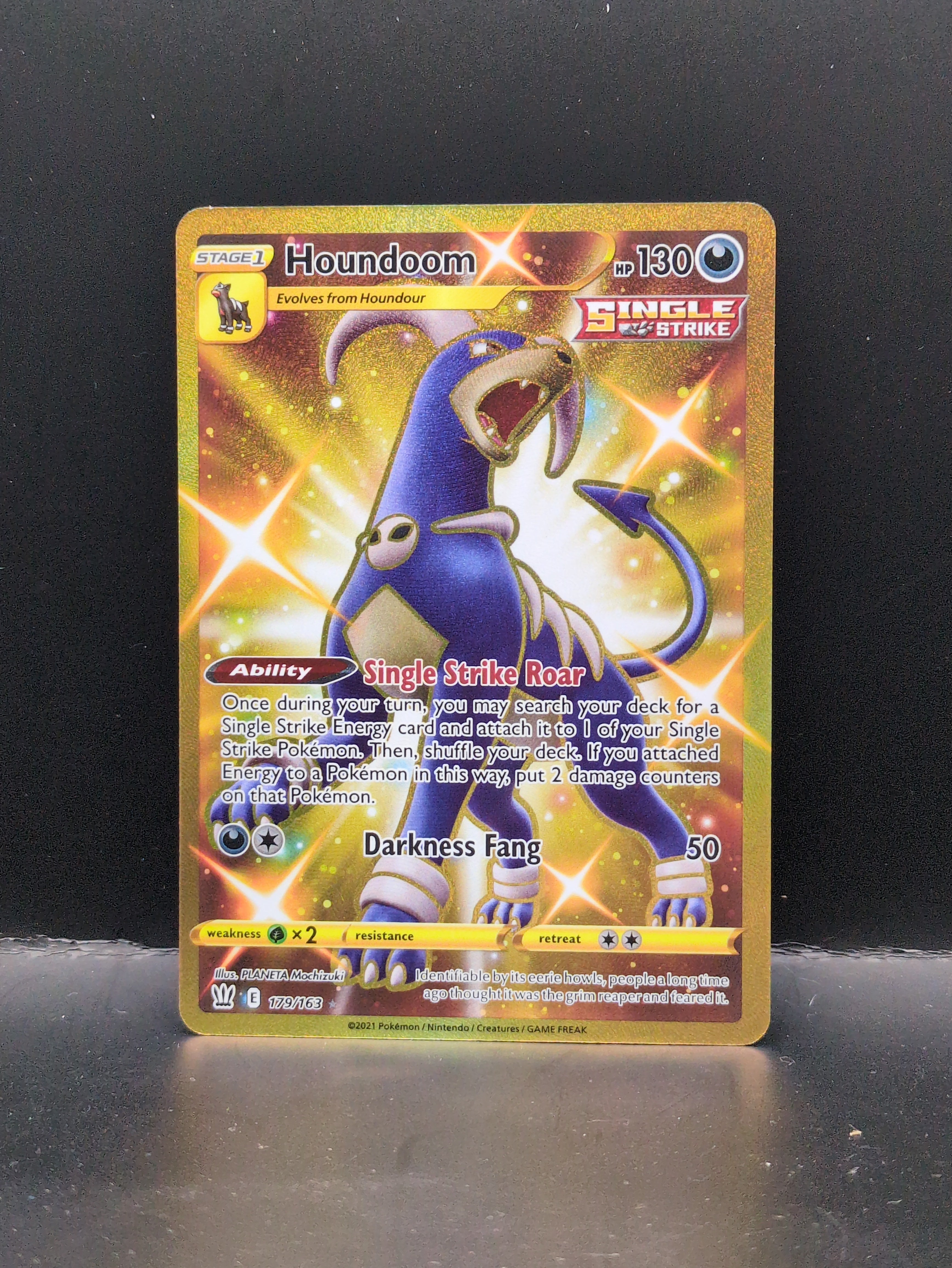 Houndoom (Secret) #179/163 - Battle Styles – Clubhouse Cards