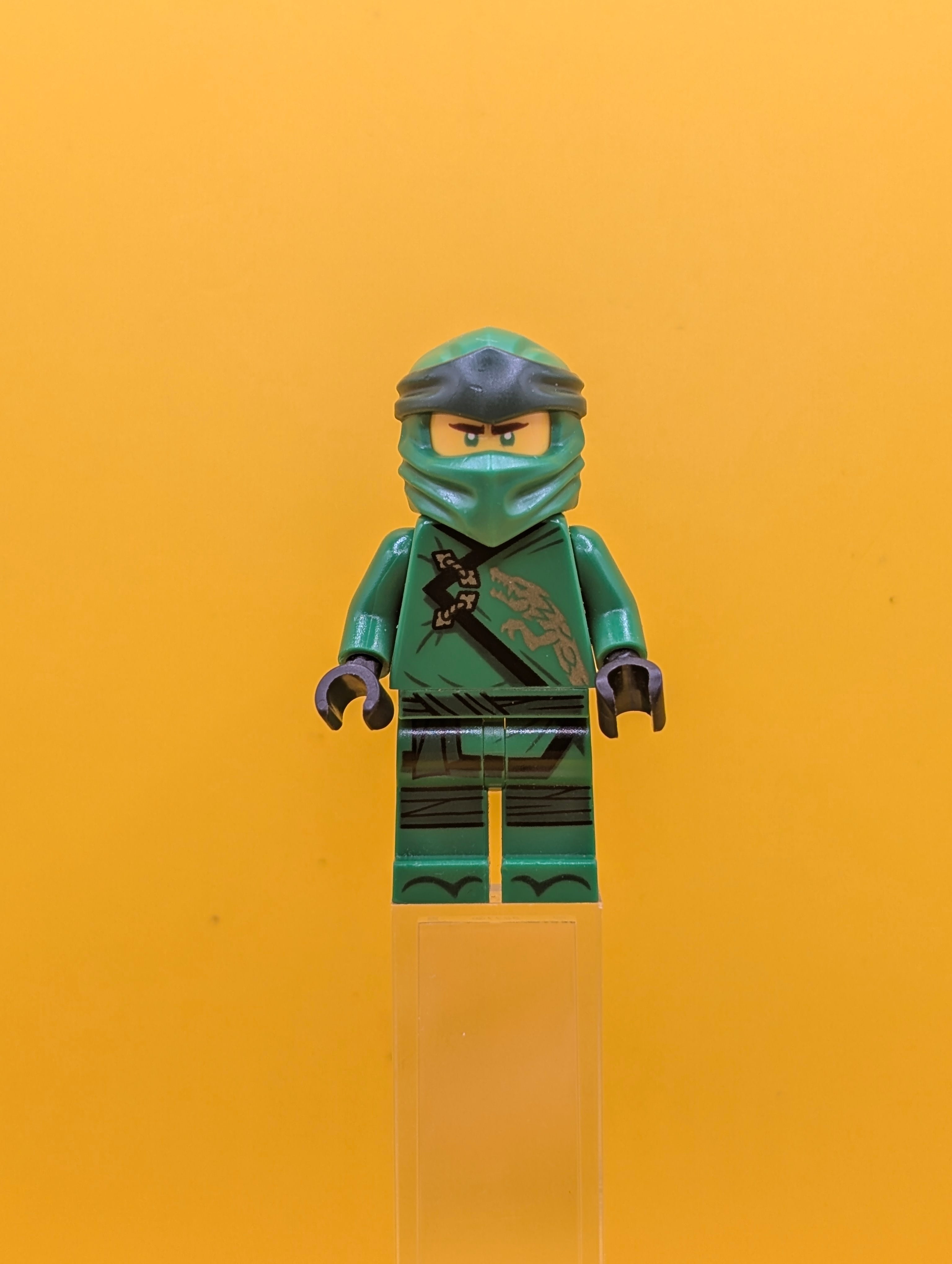 Lloyd njo0490 Legacy, Dark Green Sash Ninjago Lego Minifigure ...