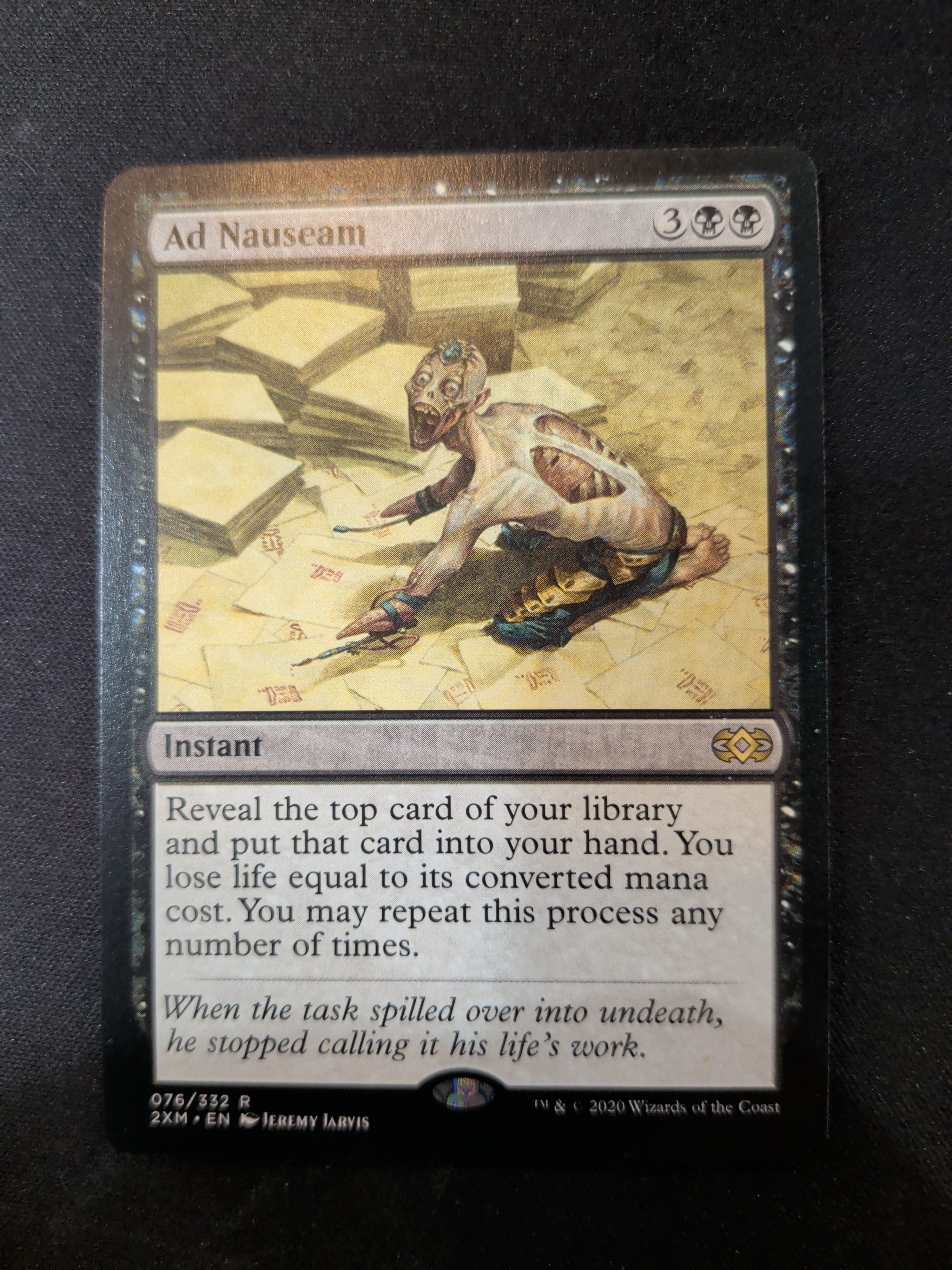 Ad Nauseam – Clubhouse Cards