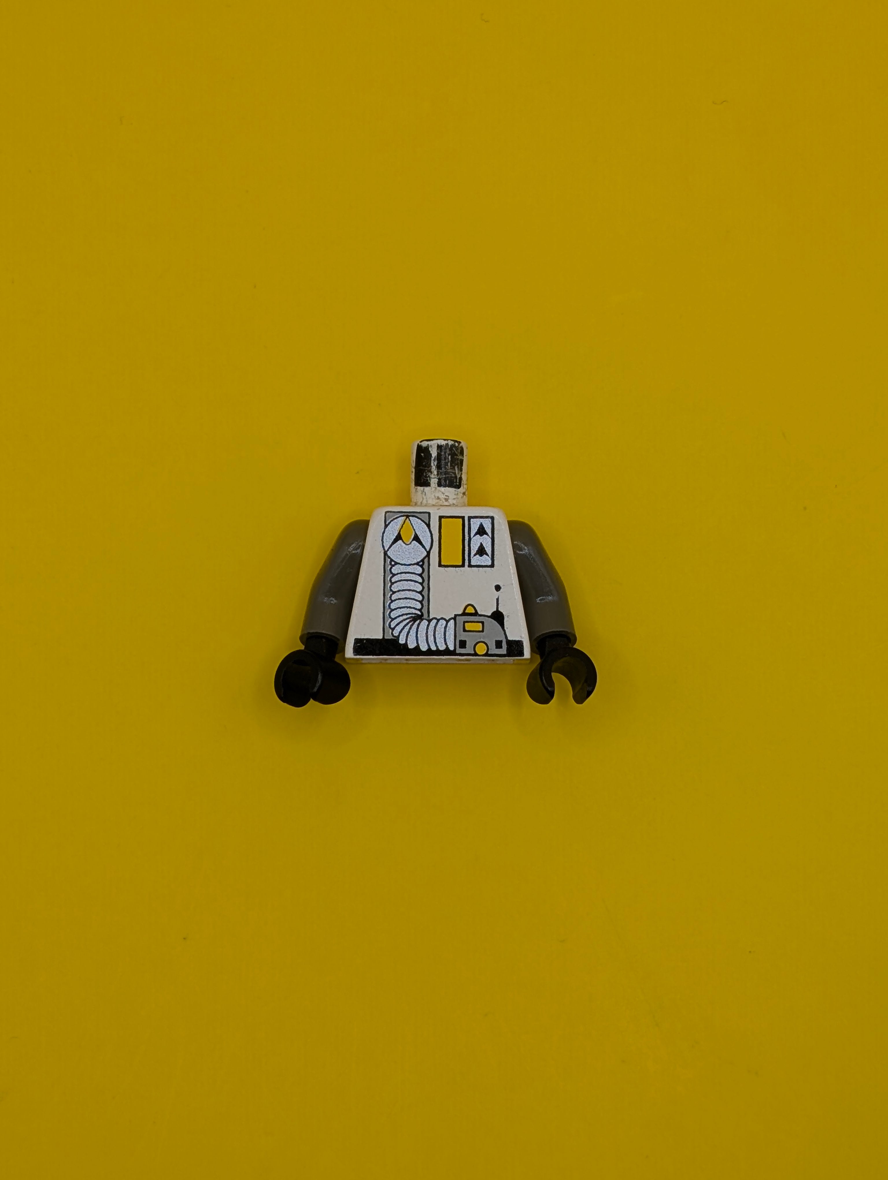 973px133c01 Torso Space Exploriens Logo, Yellow Accents, Silver Hose P ...